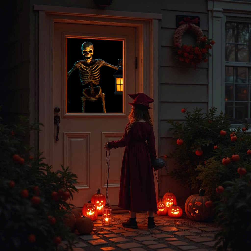 Spooky Halloween Hollusion Digital Decoration Kit Includes 8 AtmosFX V ...